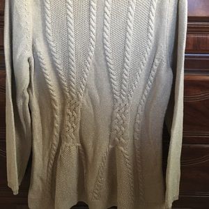 Cupio | Sweaters | Cupio Xl Gold Sweater New With Tags | Poshmark